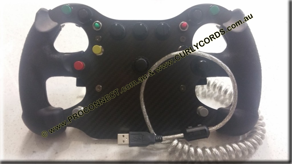 usb cord for steering wheel | www.CURLYCORDS.com.au