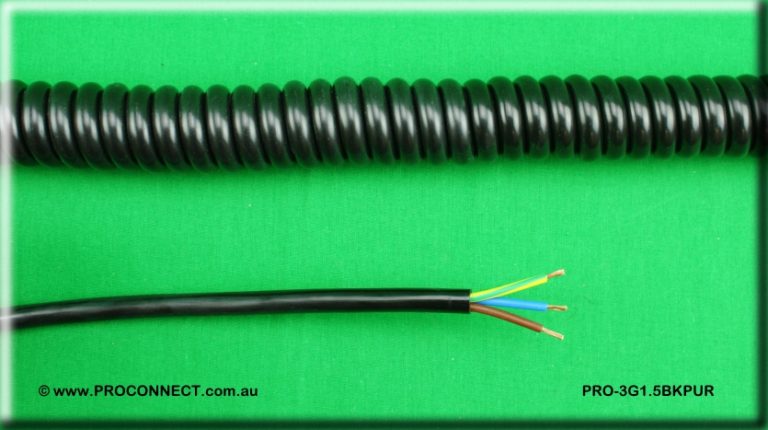 curly cords for mains power | www.CURLYCORDS.com.au
